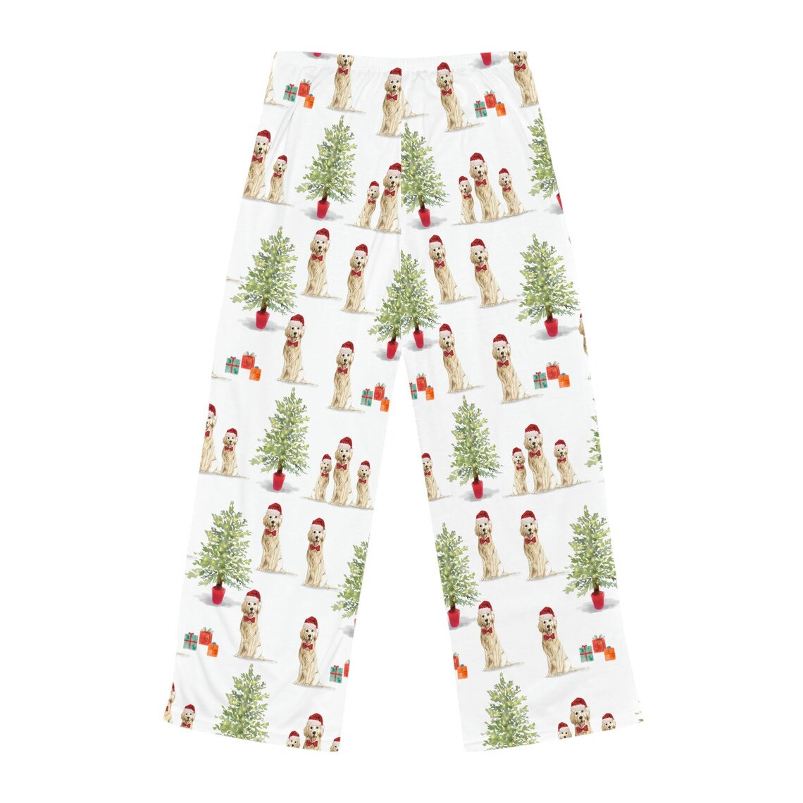 Golden Retriever Custom Pajama Pants Women's Pajama Pants Golden Lovers ...