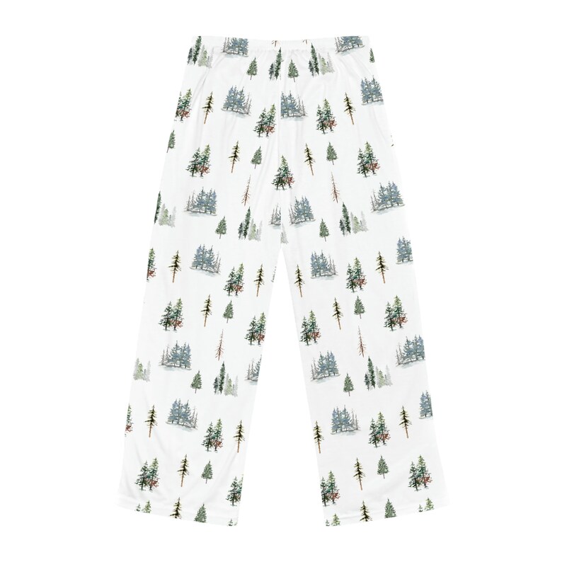 Forest Trees Custom Pajama Pants Women's Pajama Pants Winter Holiday ...
