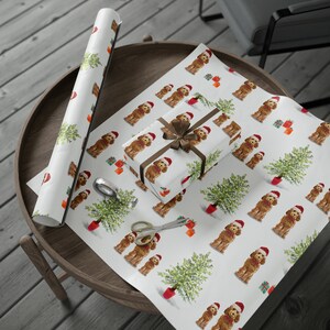 A New Doodle Wrapping Paper Gift Wrap Doodle Lovers Christmas Paper ...