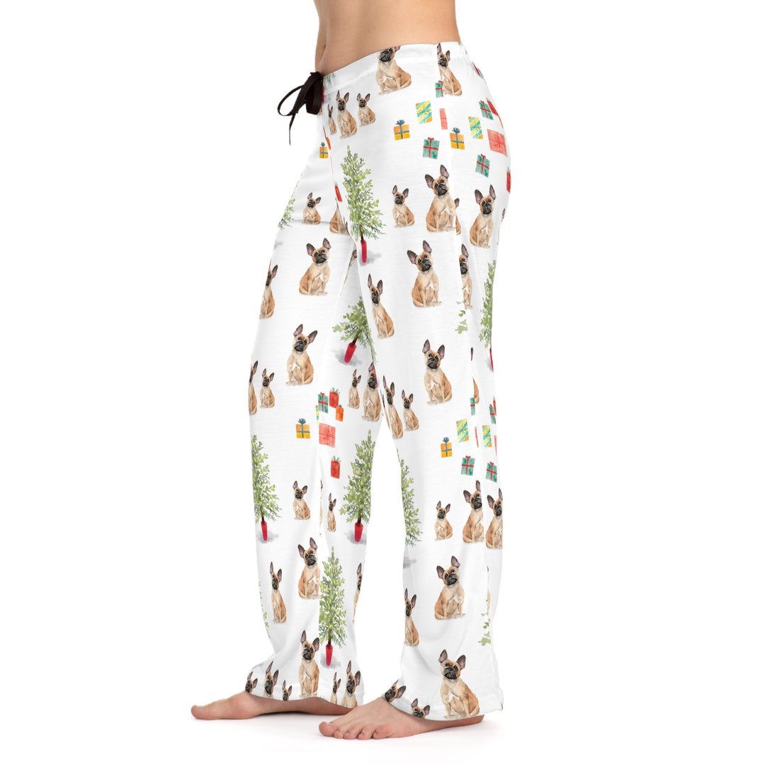 French Bulldog Custom Pajama Pants Women's Pajama Pants Frenchie Mom ...