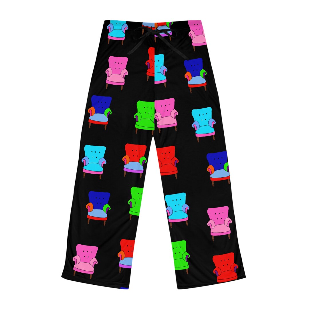 Lounge Chair Custom Pajama Pants Women's Pajama Pants Winter Holiday ...