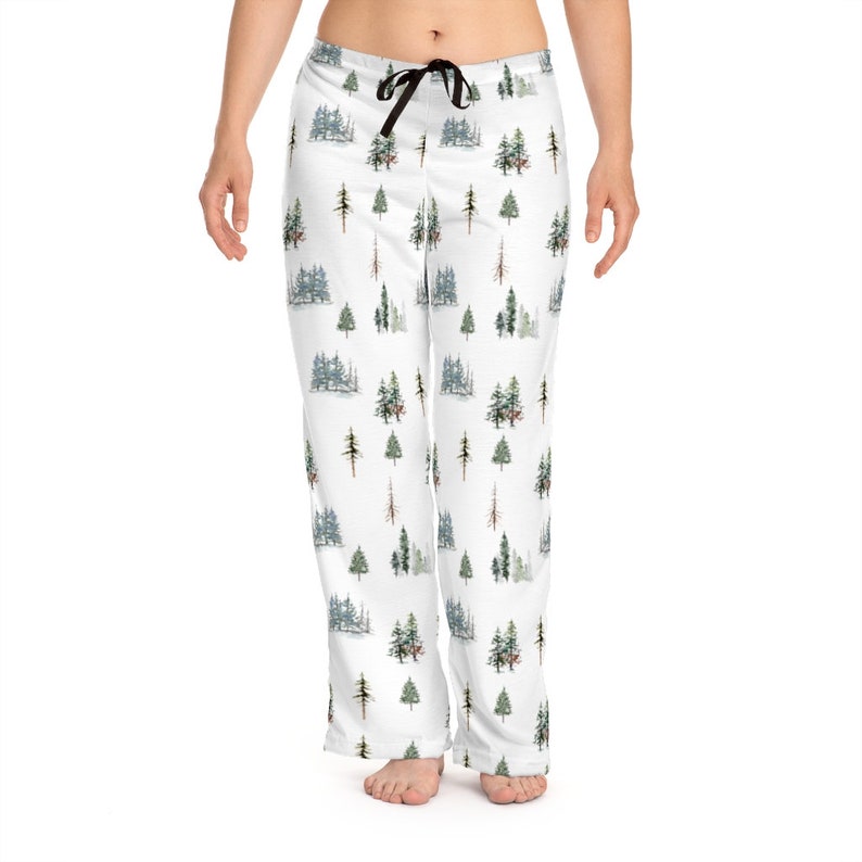 Forest Trees Custom Pajama Pants Women's Pajama Pants - Etsy