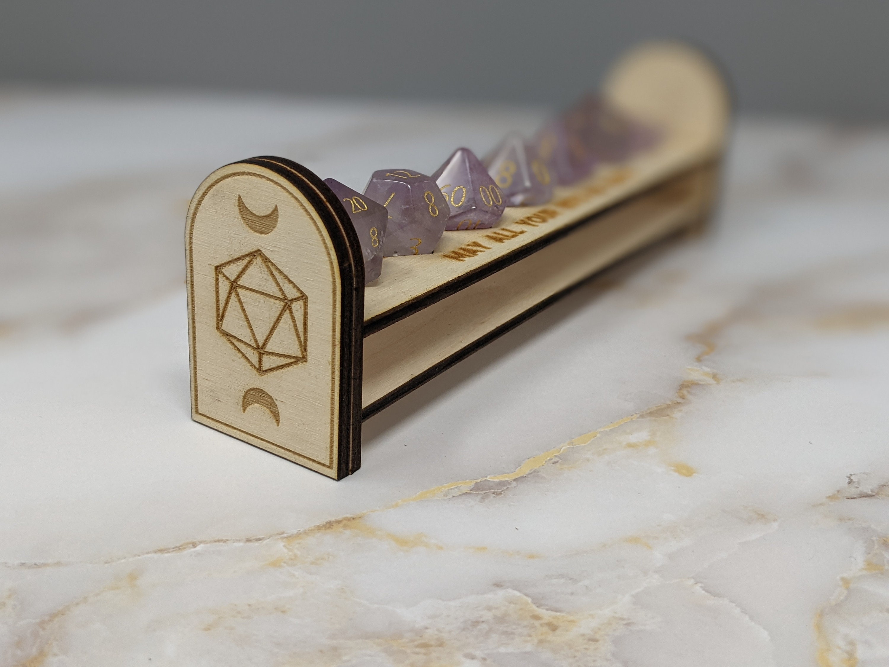 Dice Stand Holder SVG Digital File Laser Tabletop Gaming - Etsy