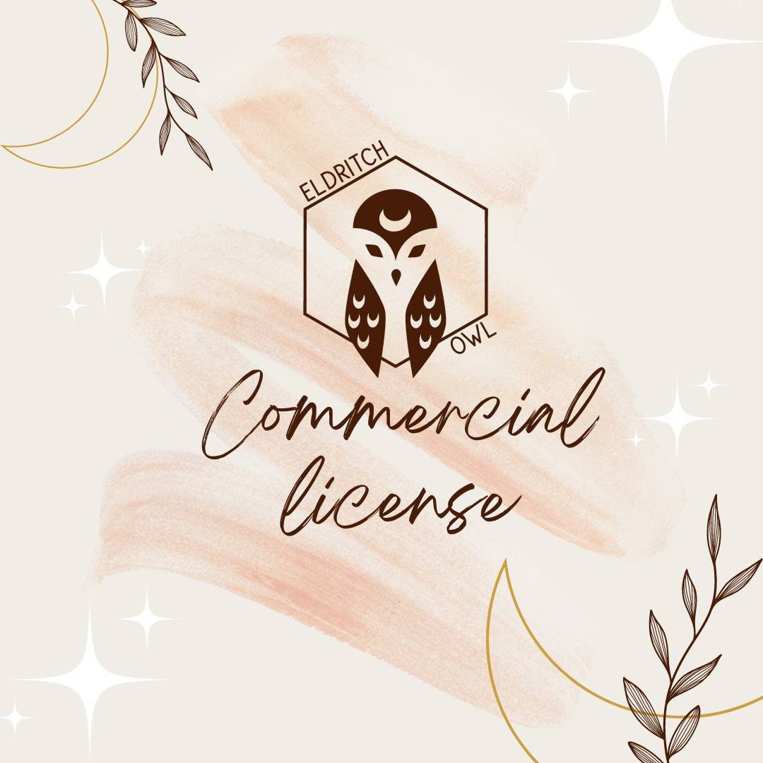 SVG Commercial License - Etsy