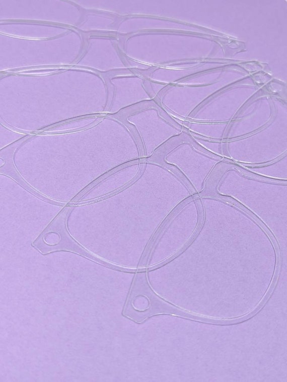 10x BUNDLE Acrylic Glasses Blanks - Etsy