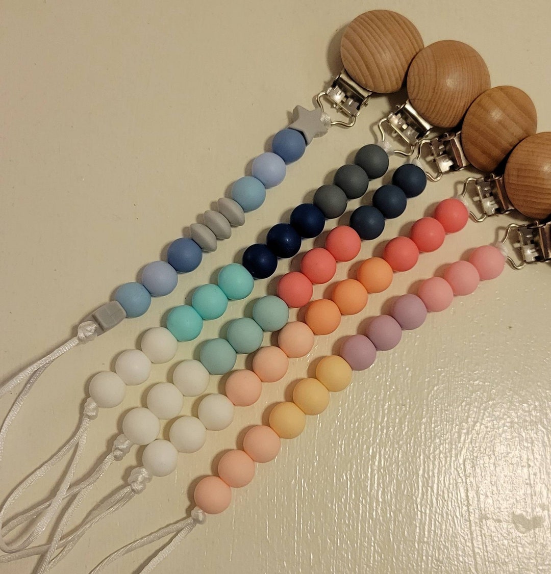 Pacifier Clip | Cute Pacifier Clip | Personalized Pacifier Clip | Baby ...