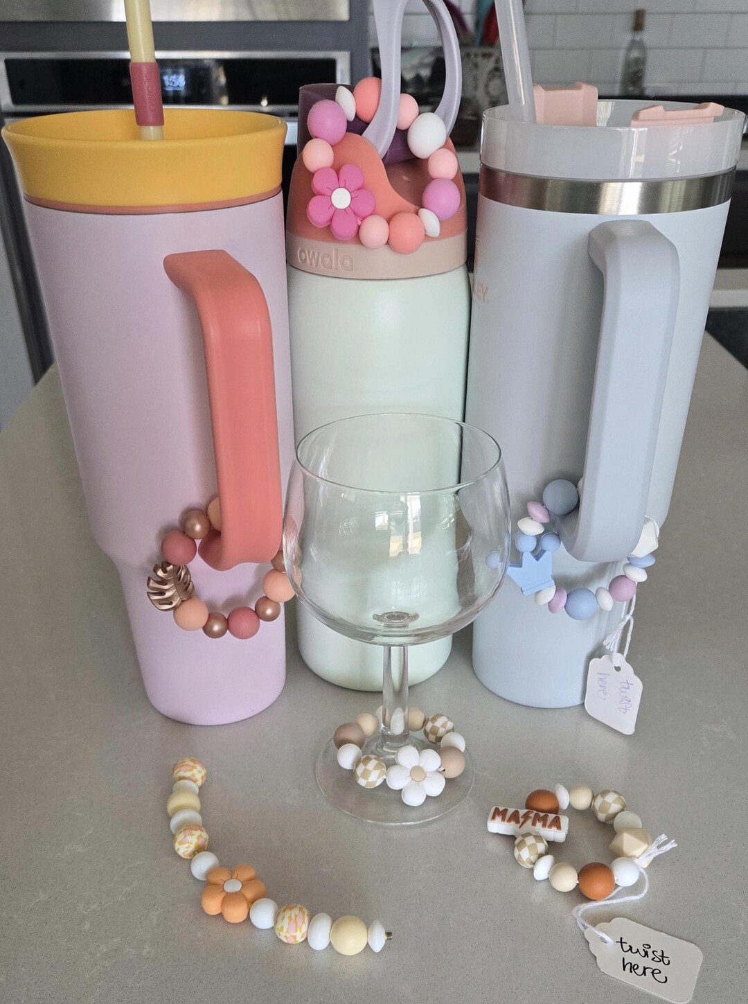 Cup Charms, Cup Accessories, Tumbler Accessories, Teacher Gift ...