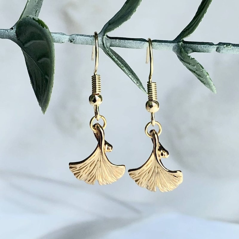 Leaf Earrings - Etsy