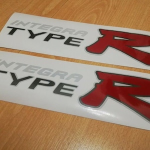 Integra DC5 Type R Decal Fits Integra K20 Reproduction Side Sticker - Etsy