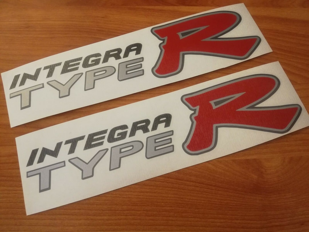 Integra DC5 Type R Decal Fits Integra K20 Reproduction Side Sticker - Etsy