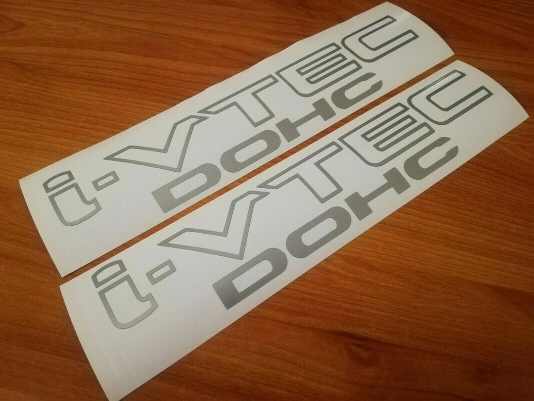 I-vtec Dohc Side Decals - Fits Civic Accord Vtec Si FK FB K20 K24 - Sticker Kit - Etsy