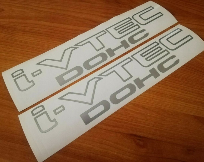 I-vtec Dohc Side Decals Fits Civic Accord Vtec Si FK FB K20 K24 Sticker ...
