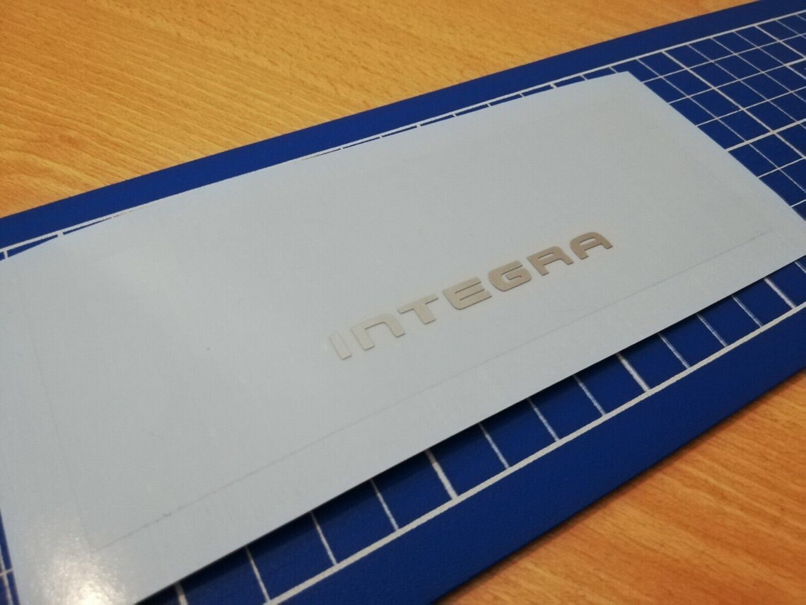Integra DC2 Type R Center Console Sticker Fits Integra DC - Etsy