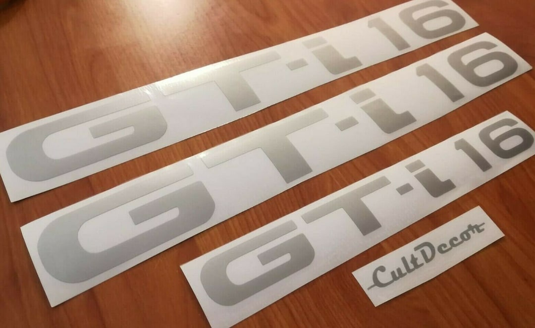 Corolla GTI AE92 Decal Fits Corolla Twincam Reproduction Sticker Kit ...