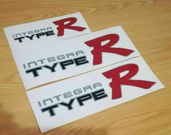 Integra Type R Stickers - Etsy