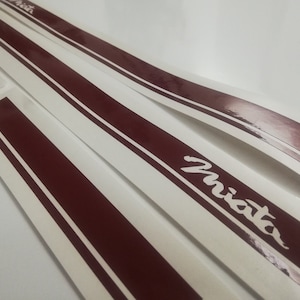 MX5 Miata Side Stripes Graphics - Roadster Eunos NA/NB/NC - Decal ...