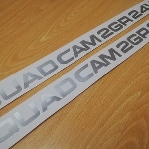 MR2 SW20 Side Decals - Fits MR2 89-99 - Quad Cam 2GR 24V Sticker ...