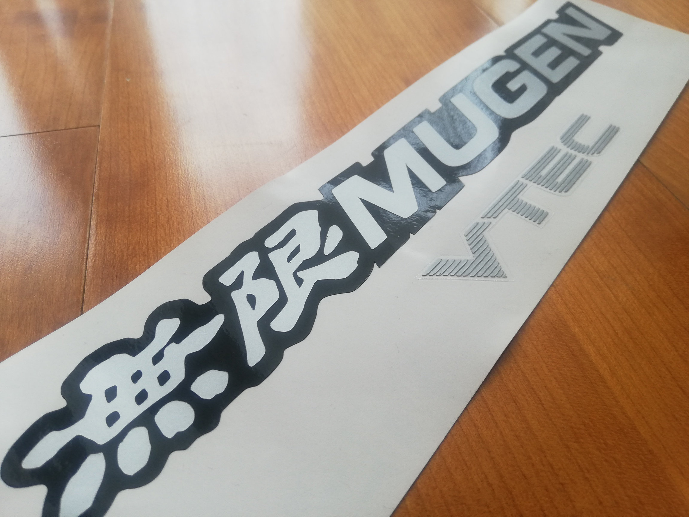 CRX Civic Mugen ED / EE Vtec - Rear Reproduction Decal Fits 88-91 B16 ...