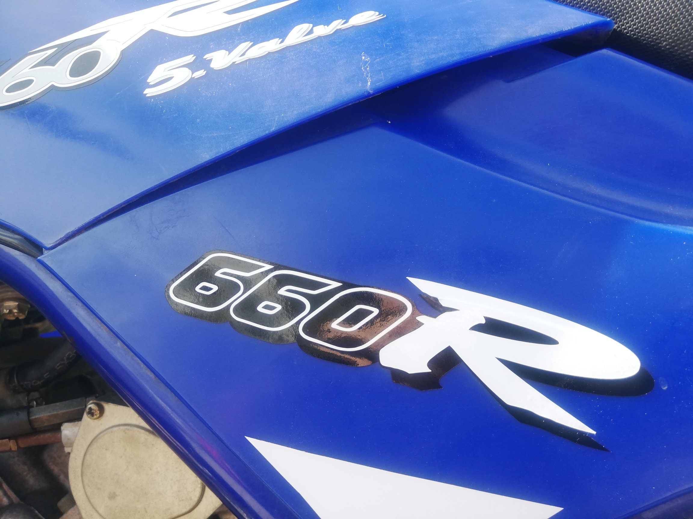 Raptor 660 - YFM 660R Quad Decals - 4x4 ATV - Fits Raptor 660 - Sticker ...