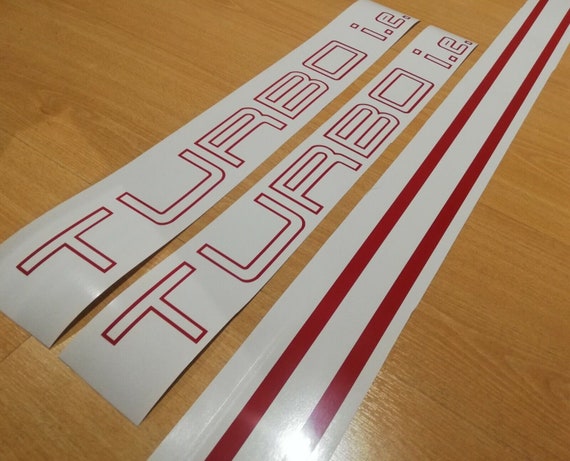 Uno Turbo I.e Fits Fiat Abarth Uno Decals / Sticker Kit - Etsy