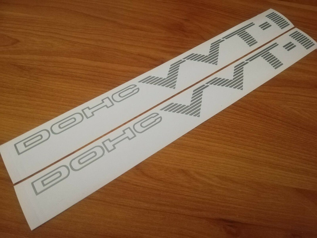 DOHC VVTI Side Decals - Fits VVT-I Corolla Yaris Scion GT86 Auris ...