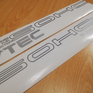 EF Civic CRX Side Sticker - 88-91 - SOHC Pgmfi Vtec Decal - Fits Civic ...