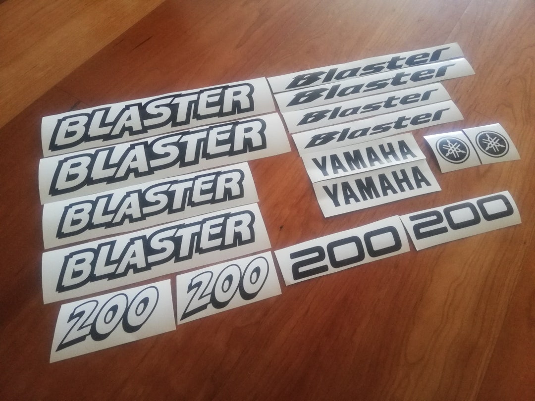Blaster 200 Yamaha YFS YFM Quad Decals ATV Banshee Sticker Kit - Etsy