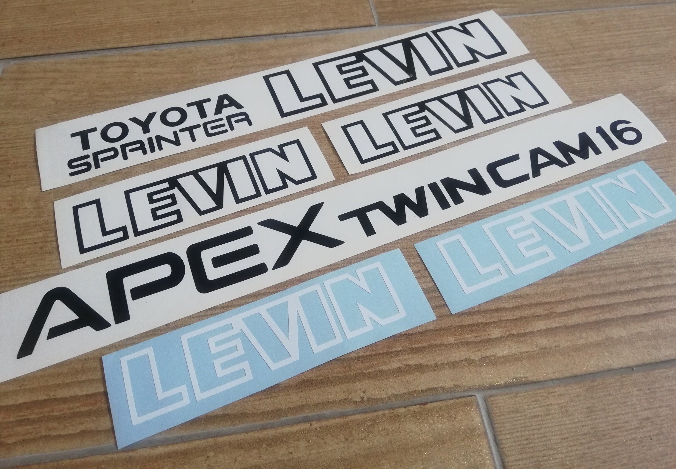 AE86 Corolla Levin - Fits Apex Twin Cam 16 Sprinter - Sticker ...