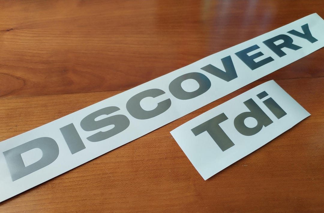 Discovery Tdi Td5 Series 1 Compatible Stickers - 4x4 Aftermarket Rear ...
