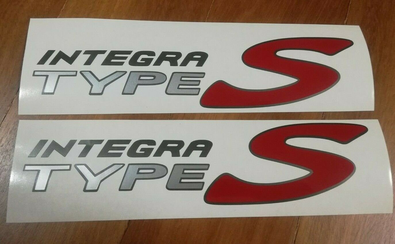 Integra DC5 Type S Decal Fits Integra K20 RSX Reproduction - Etsy