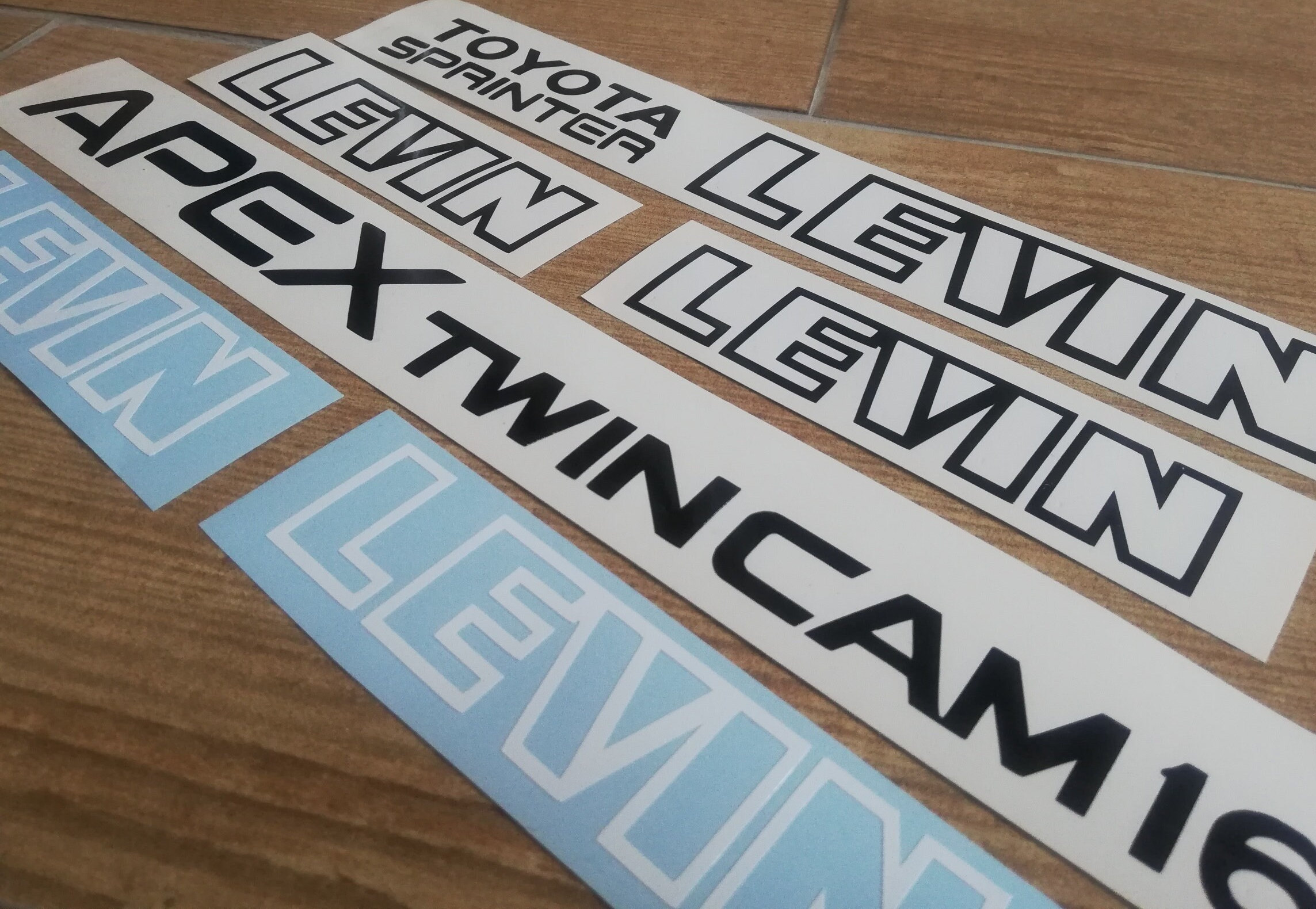 AE86 Corolla Levin - Fits Apex Twin Cam 16 Sprinter - Sticker ...