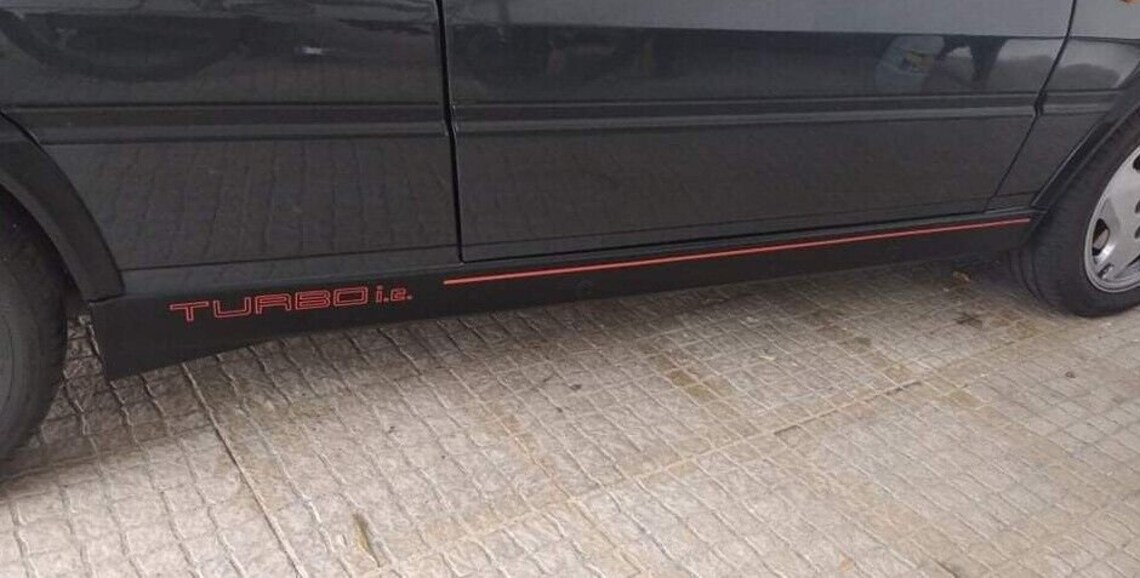 Uno Turbo I.e - Fits Fiat Abarth Uno - Decals / Sticker Kit - Etsy