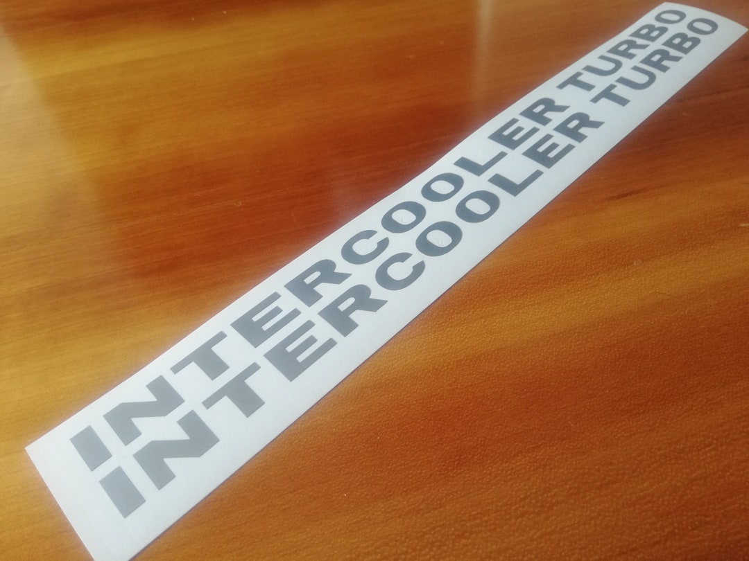 Decals Pajero Intercooler Turbo - Fits Mitsubishi - Reproduction ...
