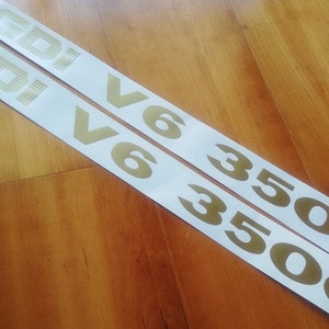 Decals Pajero GDI V6 3500 - Fits Mitsubishi Shogun - Reproduction ...
