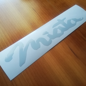 MX5 Front Bumper Logo - Miata Roadster Eunos NA/NB/NC - Decal / Sticker ...