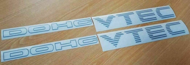 DOHC VTEC - Fits Civic Si B16 D16 EJ Eg Em1 Side Decals / Stickers - 15 ...