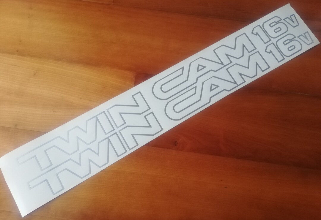 AE86 Twin Cam 16v Side Decals / Stickers - Fits AE86 Twin Cam 16v ...