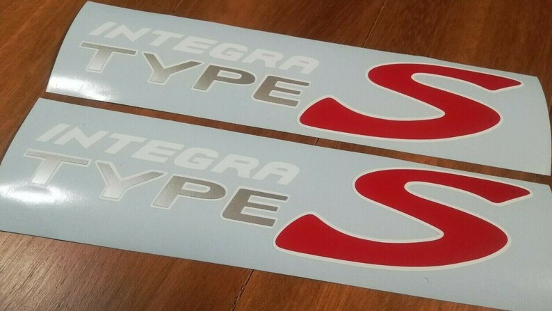 Integra DC5 Type S Decal Fits Integra K20 RSX Reproduction - Etsy