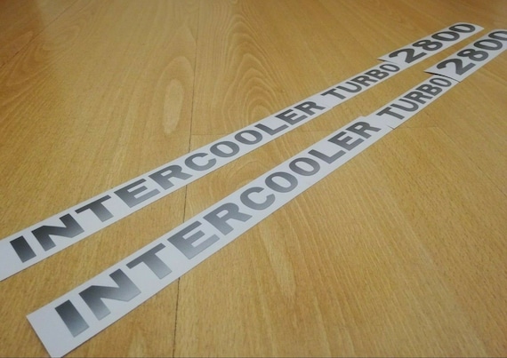 Decals Pajero Intercooler Turbo 2800 Fits Mitsubishi | Etsy