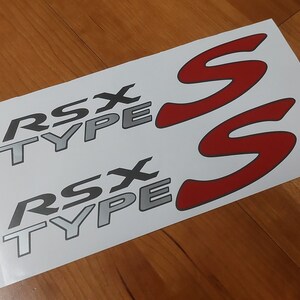 RSX DC5 Type S Decal Fits Integra K20 RSX Reproduction Side Sticker - Etsy