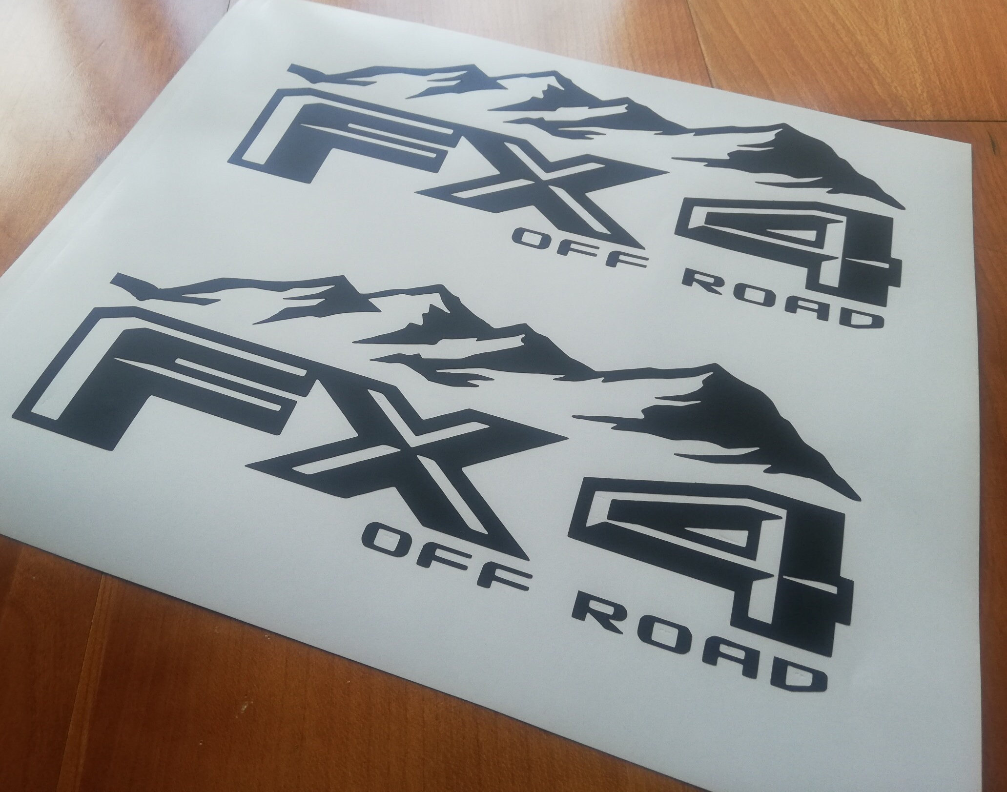 Wall Decals, Stickers & Vinyl Art Aftermarket 4x4 Bedside Decal Set For ...