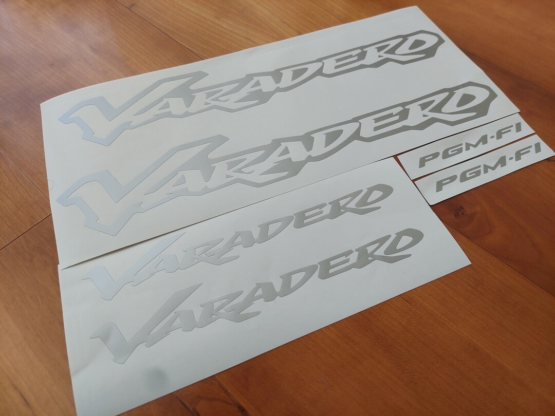 Decals Fits Varadero - Pgm-fi 125 1000 - Motorcycle - Bike - Stickers ...