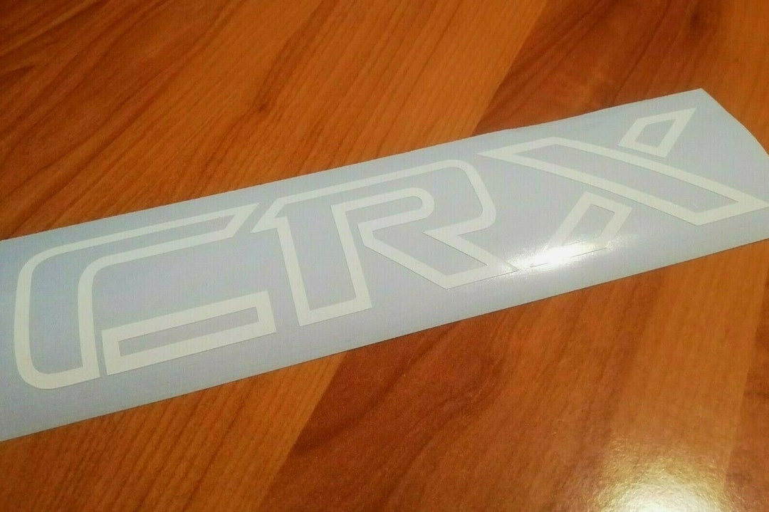 CRX 1st Gen Rear Decal - Fits Crx Civic EC1 ZC1 D16A - Rear ...