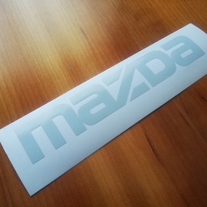 MX5 Front Bumper Logo - Miata Roadster Eunos NA/NB/NC - Decal / Sticker ...