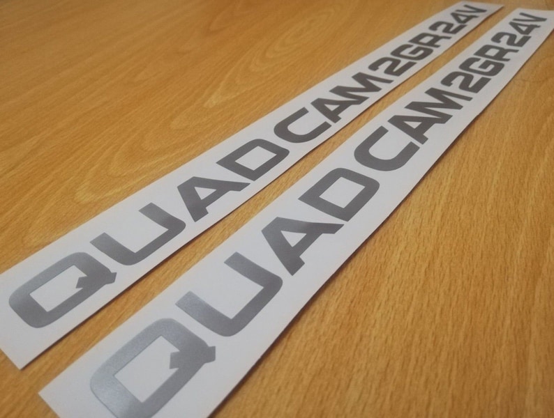 MR2 SW20 Side Decals - Fits MR2 89-99 - Quad Cam 2GR 24V Sticker ...