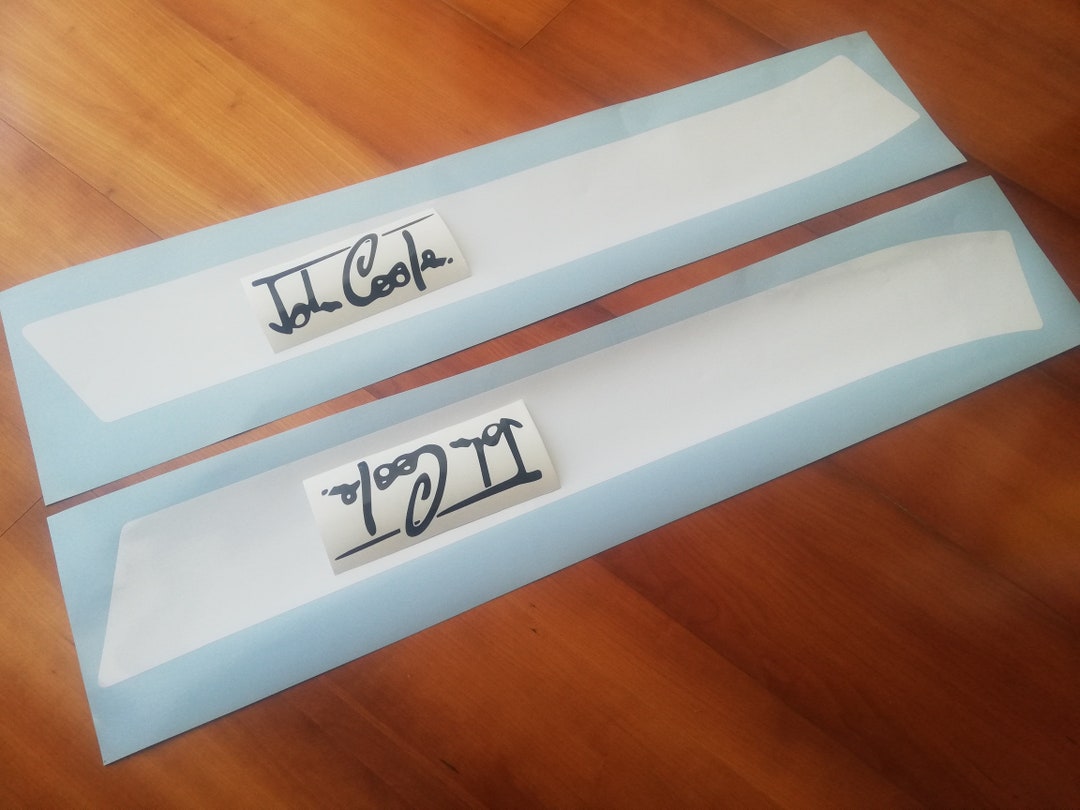 Classic Mini Cooper - Bonnet Hood Stripes - Pin Stripes / Bonnet ...