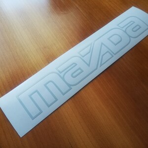MX5 Front Bumper Logo - Miata Roadster Eunos NA/NB/NC - Decal / Sticker ...