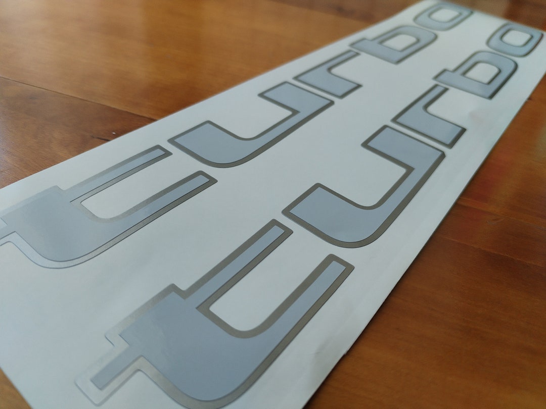 Side Decals Turbo - Fits Landcruiser 4runner- 4x4 off Road ...