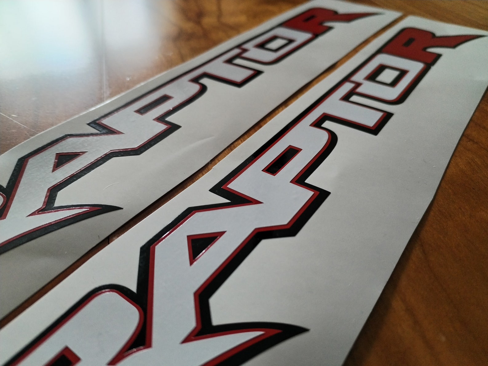 Aftermarket Red "r" Side Decals Pick-up - 4x4 off Road - Fits Raptor ...