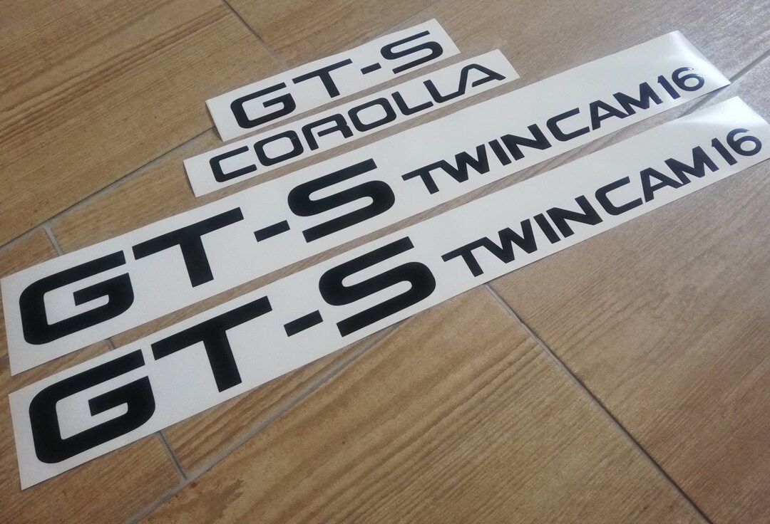 AE86 Corolla GTS - Fits GT-S Twin Cam 16 Sprinter - Sticker ...